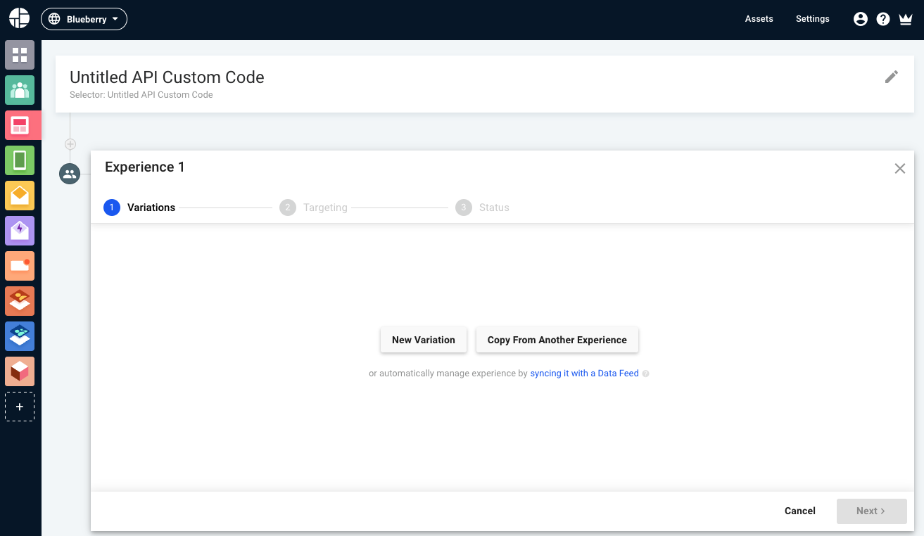 Experience Web API Custom Code Campaigns – Dynamic Yield Knowledge Base