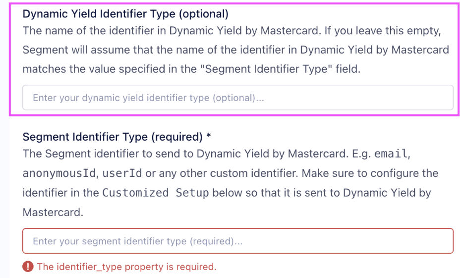 Segment Connector – Dynamic Yield Knowledge Base