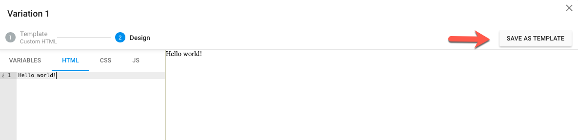 Creating Variations – Dynamic Yield Knowledge Base